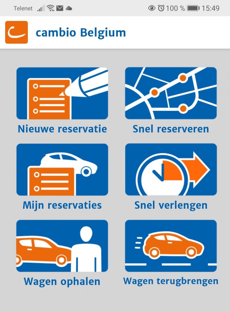 Geef een netheidsscore aan je wagen | Cambio autodelen | Vlaanderen